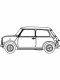 Mini Cooper coloring pages