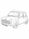 Mini Cooper coloring pages