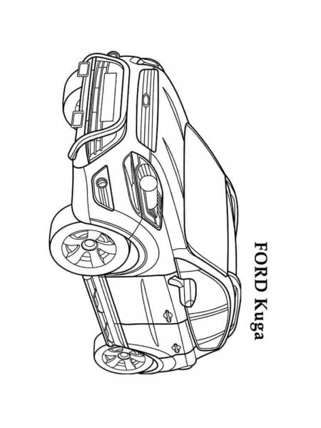 Ford coloring pages