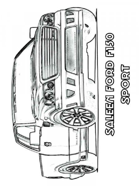 Ford coloring pages