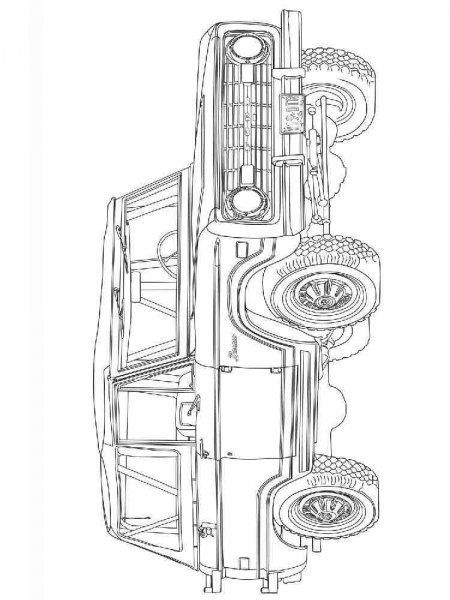 Ford coloring pages