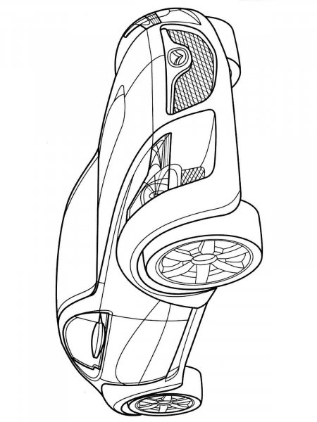 Mazda coloring pages