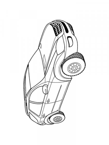 Mercedes coloring pages