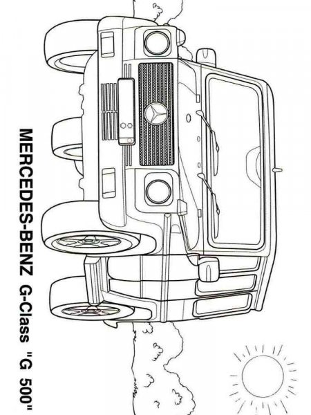 SUV coloring pages. Download and print SUV coloring pages