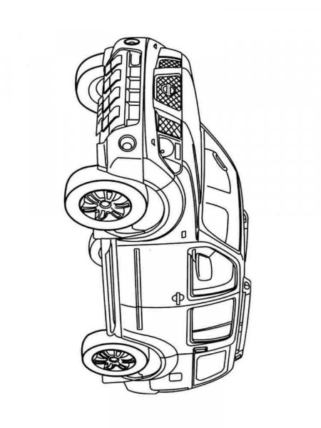 SUV coloring pages. Download and print SUV coloring pages
