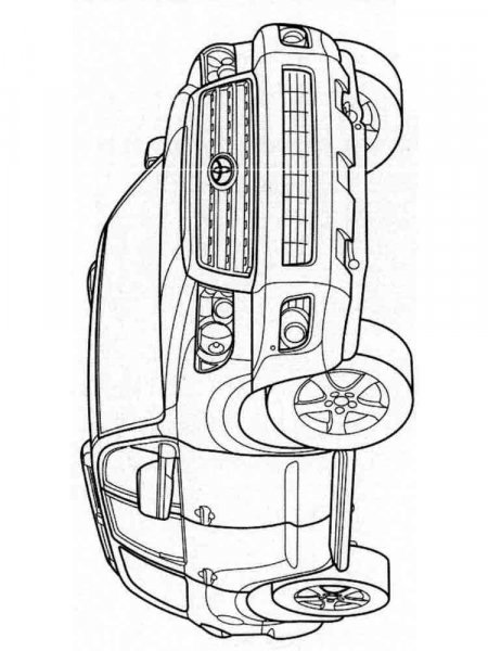 SUV coloring pages. Download and print SUV coloring pages