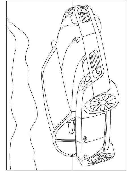Renault coloring pages