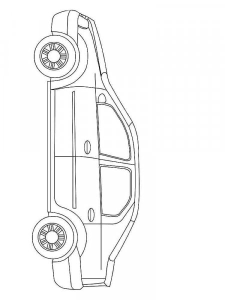 Renault coloring pages