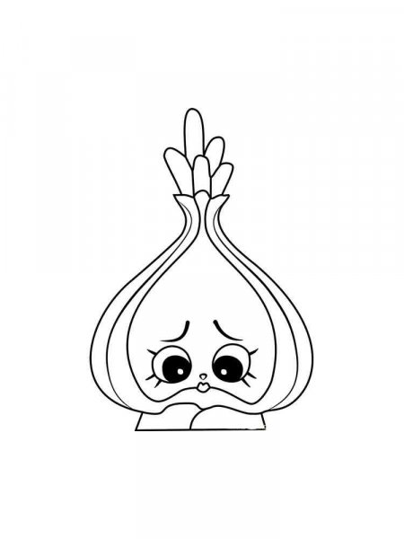 Onion coloring pages