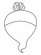 Turnip coloring pages