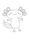 Axolotl coloring pages