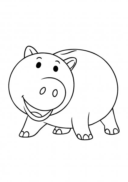 Baby Pig coloring pages
