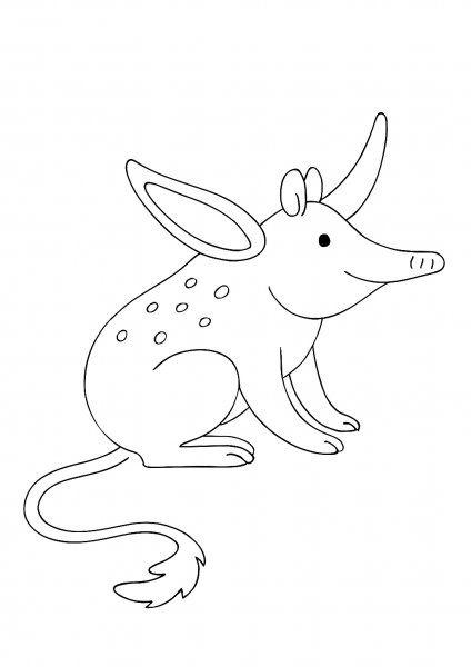 Bilby coloring pages