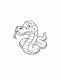 Boa constrictor coloring pages