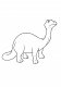 Brontosaurus coloring pages