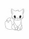 Cute Fox coloring pages