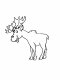Elk coloring pages