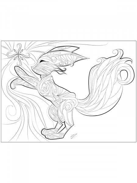 Fennec Fox Coloring Pages (Free Printables for Kids)