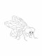 Fly coloring pages