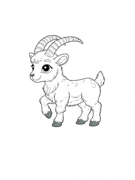 Ibex coloring pages