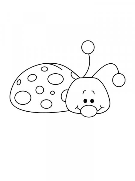 Ladybug coloring pages