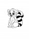Lemur coloring pages