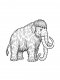 Mammoth coloring pages