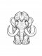 Mammoth coloring pages