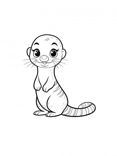 Mongoose Coloring Pages (Free Printables for Kids)
