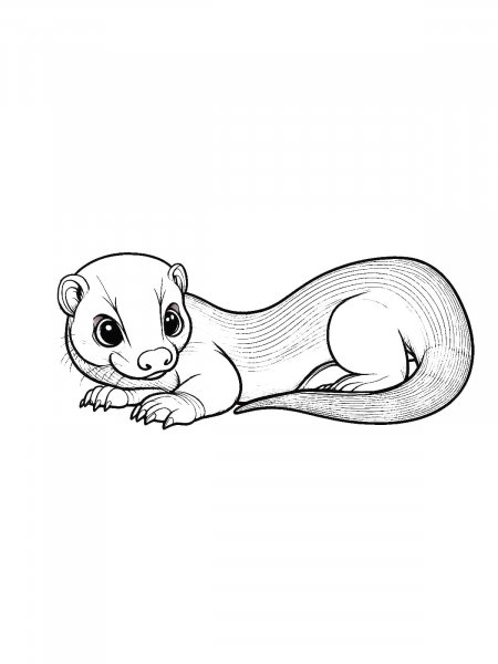 Mongoose Coloring Pages (Free Printables for Kids)