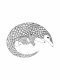 Pangolin coloring pages