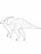 Parasaurolophus coloring pages