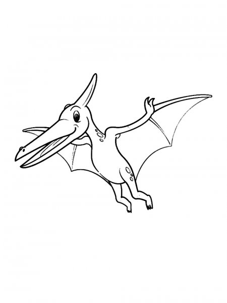 Pteranodon coloring pages
