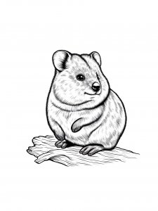Quokka Coloring Pages (Free Printables for Kids)