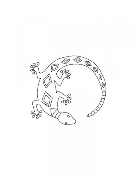 Reptile coloring pages