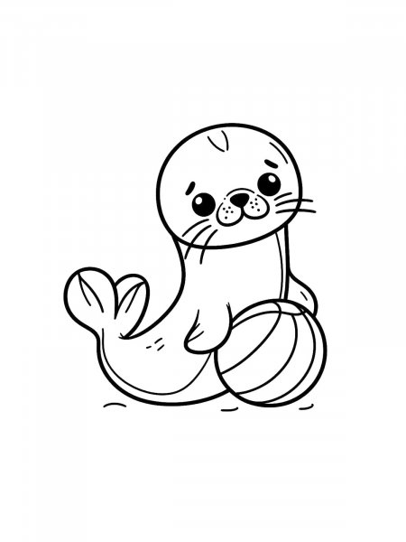 Sea Lion coloring pages