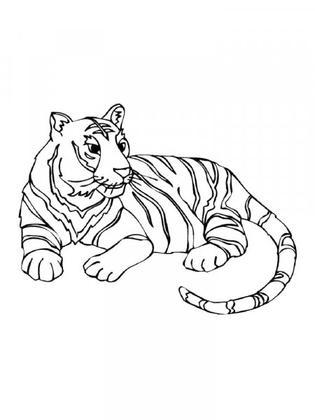 Wild cats coloring pages
