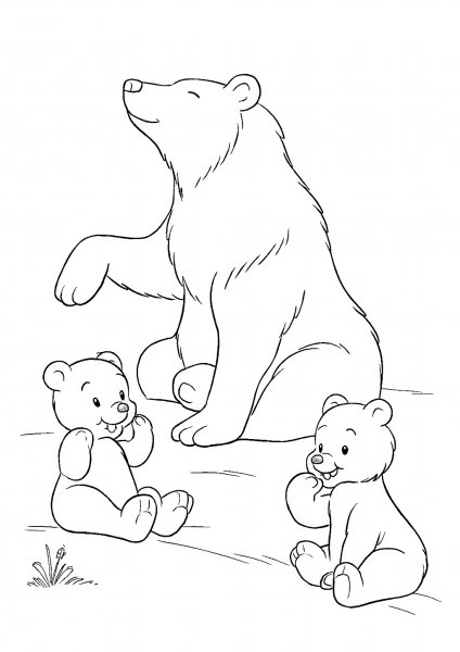 Bear Coloring Pages (40+ Free Coloring Sheets)