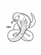 Cobra coloring pages