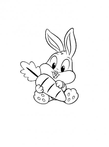 Hare coloring pages
