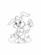 Hare coloring pages