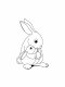 Hare coloring pages
