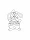 Hare coloring pages