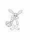 Hare coloring pages