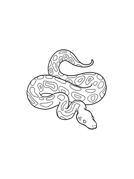 Python coloring pages