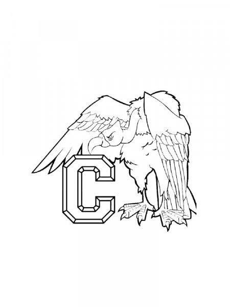Condor coloring pages