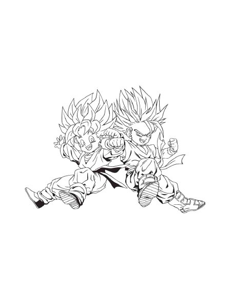 Dragon Ball Z Coloring Pages (Free Printables for Kids)