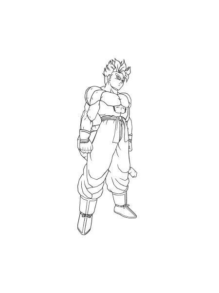 Dragon Ball Z Coloring Pages (Free Printables for Kids)