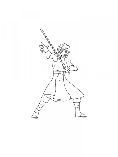 Jedi coloring pages