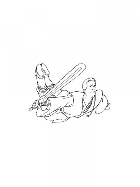 Jedi coloring pages